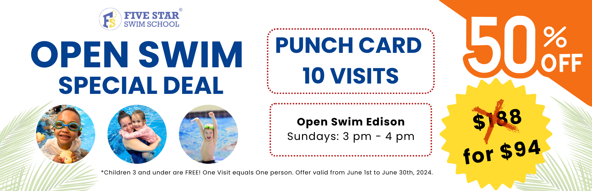 Edison NJ - Five Star Swim School - Swimming Lessons